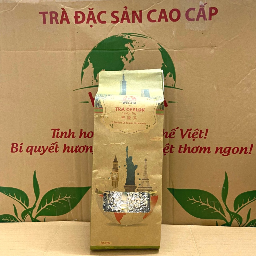 Trà Đen Ceylon Wecha 500gr Pha Trà Sữa Đậm Vị, Tinh Hoa Trà Việt ...