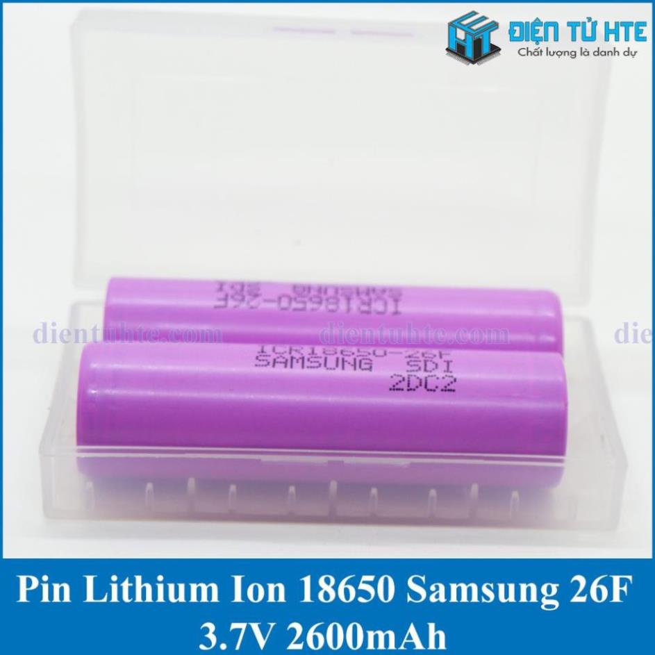 Pin Li-Ion 18650 Samsung ICR18650 26F 2600mAh | Shopee Việt Nam
