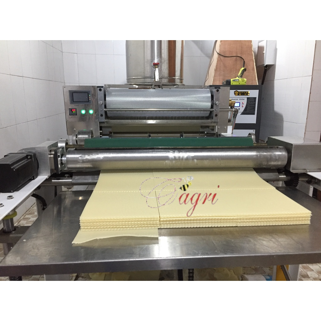 30 tấm chân tầng sáp ong mật nội miền Bắc Tagri beeswax foundation kích ...