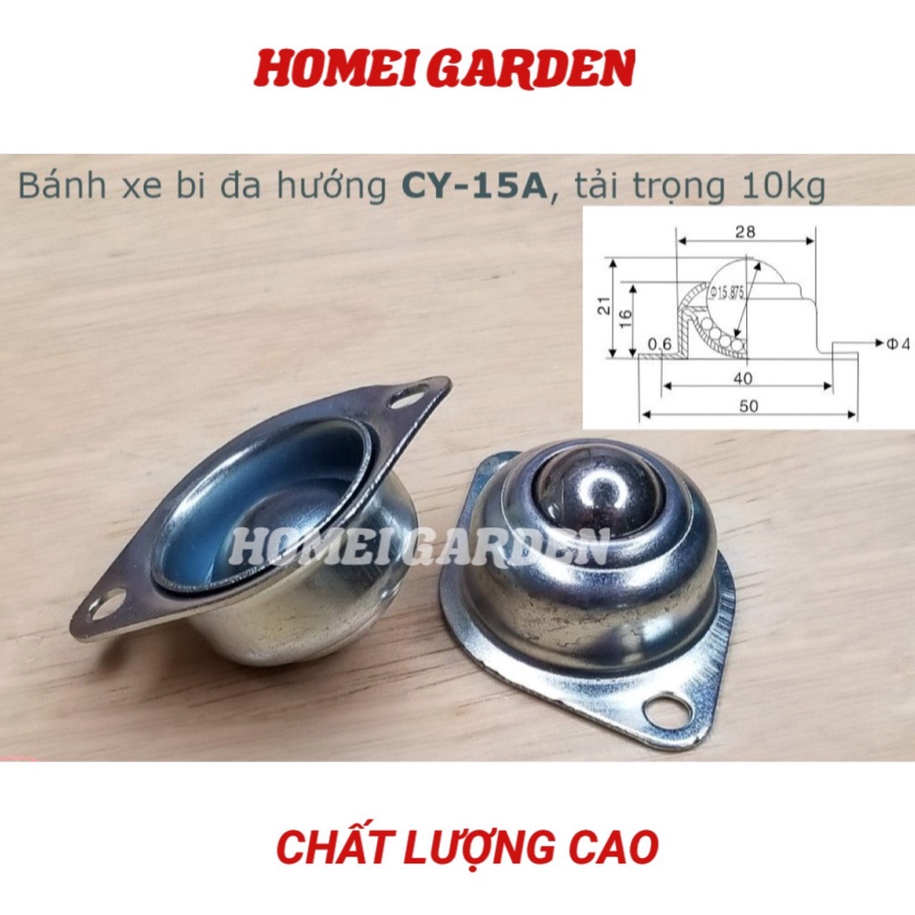 Con lăn bi cầu bánh xe bi đa hướng bằng thép CY15 hàng tốt chất lượng cao - HM0070 | Shopee Việt Nam