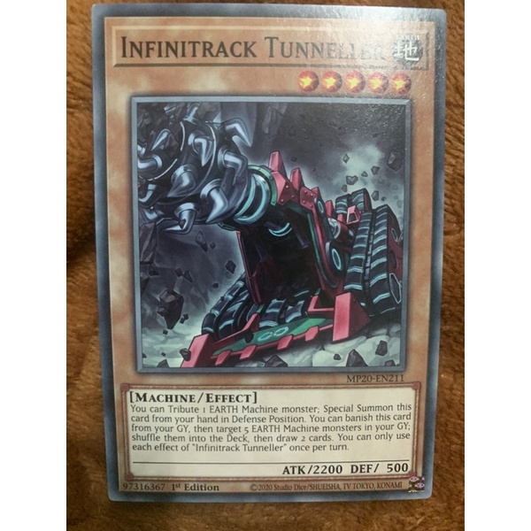 bài yugioh: infinitrack tunneller | Shopee Việt Nam