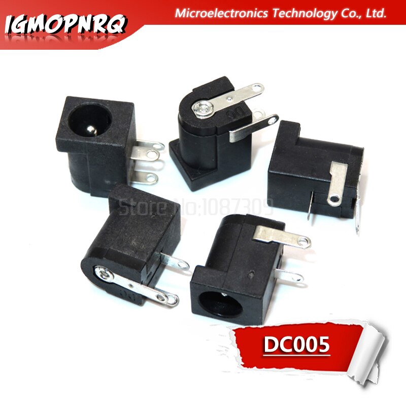 Bộ 10 đầu nối nguồn DC005 5.5*2.1mm chất lượng cao | Shopee Việt Nam
