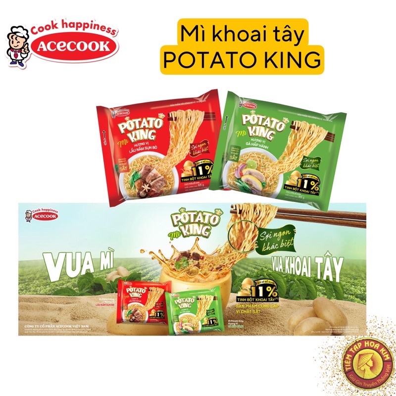 Mì Khoai Tây potato king | Shopee Việt Nam