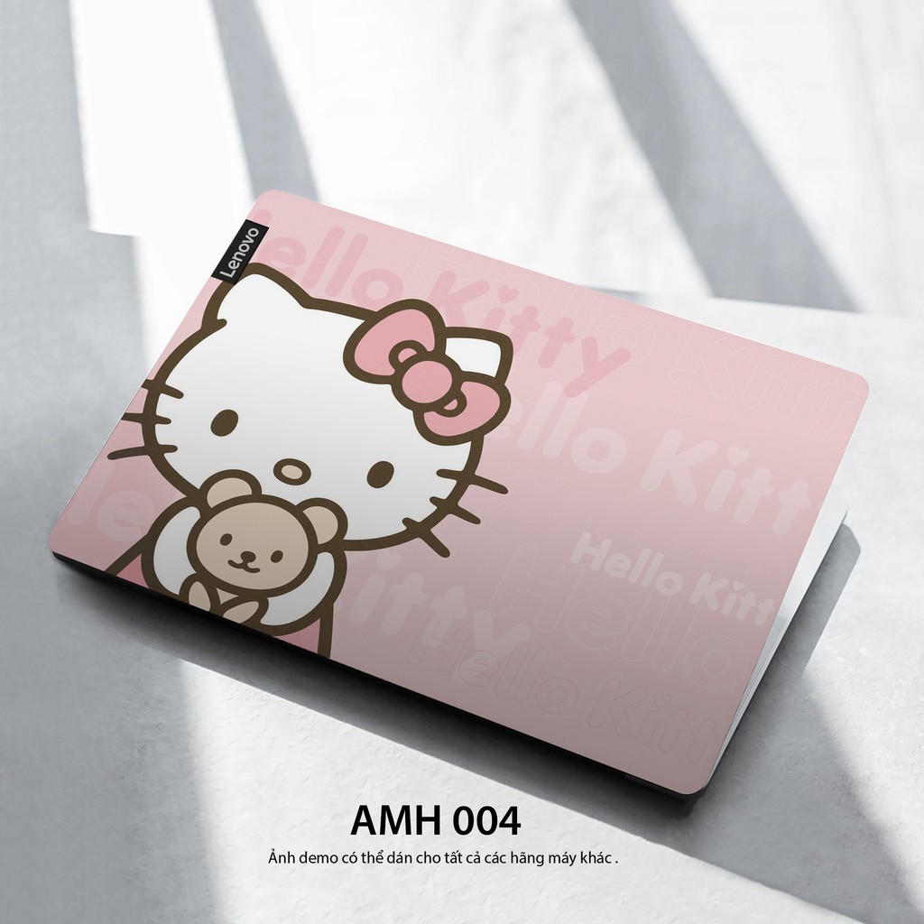 Miếng Dán Skin Laptop Mẫu Hello Kitty - Decal Dán có cho Dell, Hp, Asus, Lenovo, Acer, MSI ...