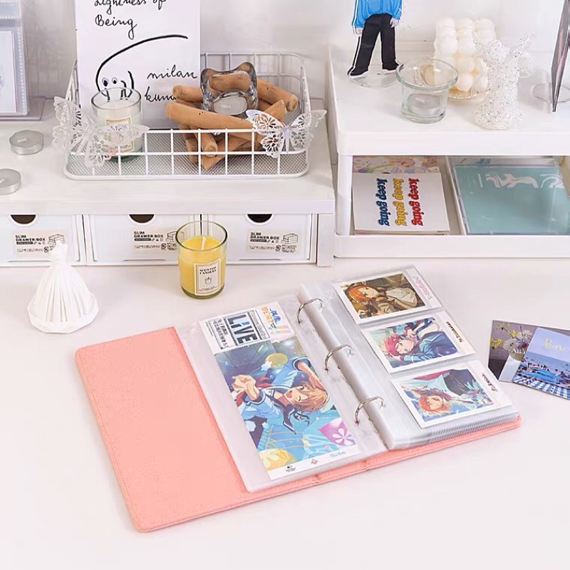 [Dreaming.Paste] Binder Bling Bling mẫu binder 3 ô/sheet - Sổ lưu trữ ...