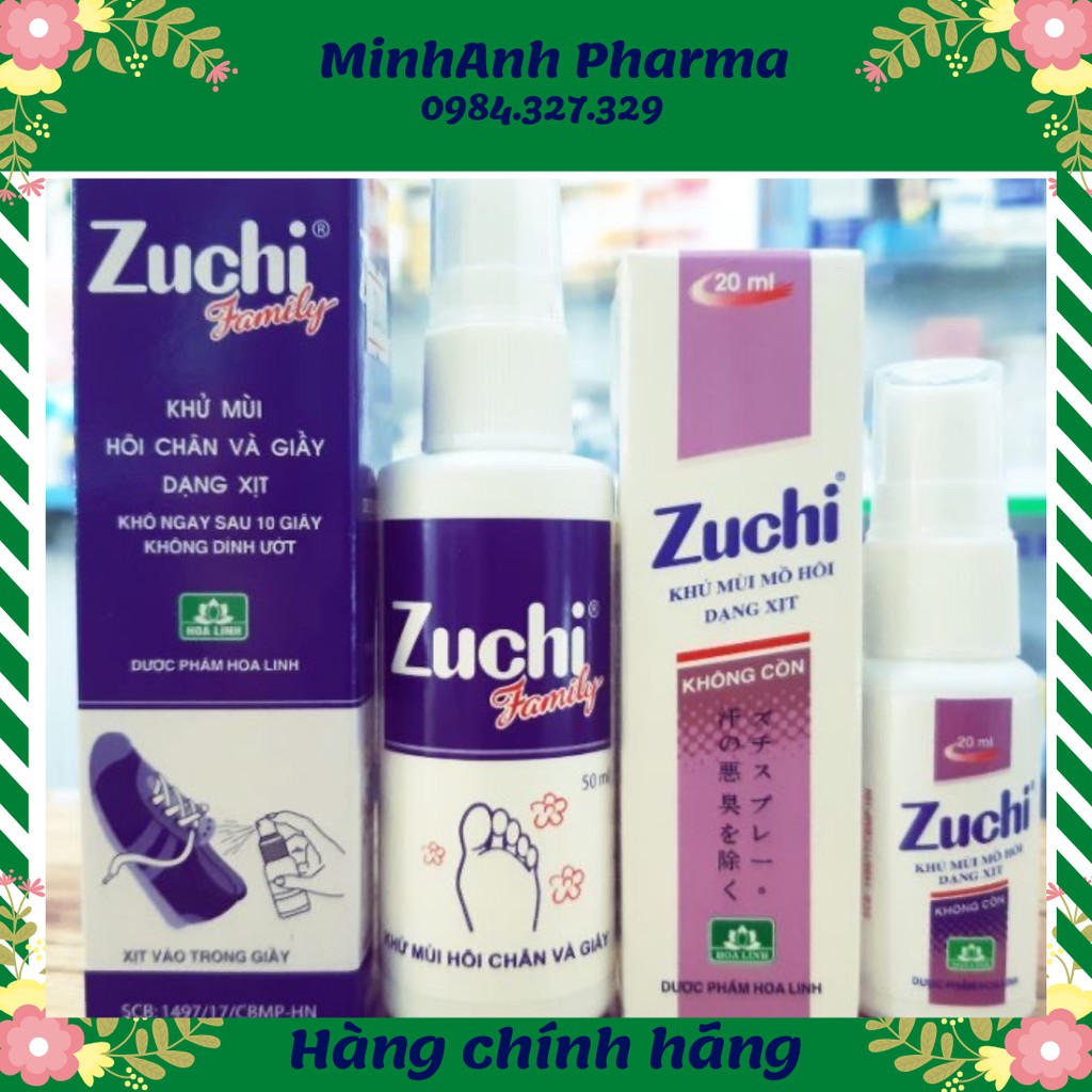 Xịt khử mùi Zuchi Family | Shopee Việt Nam
