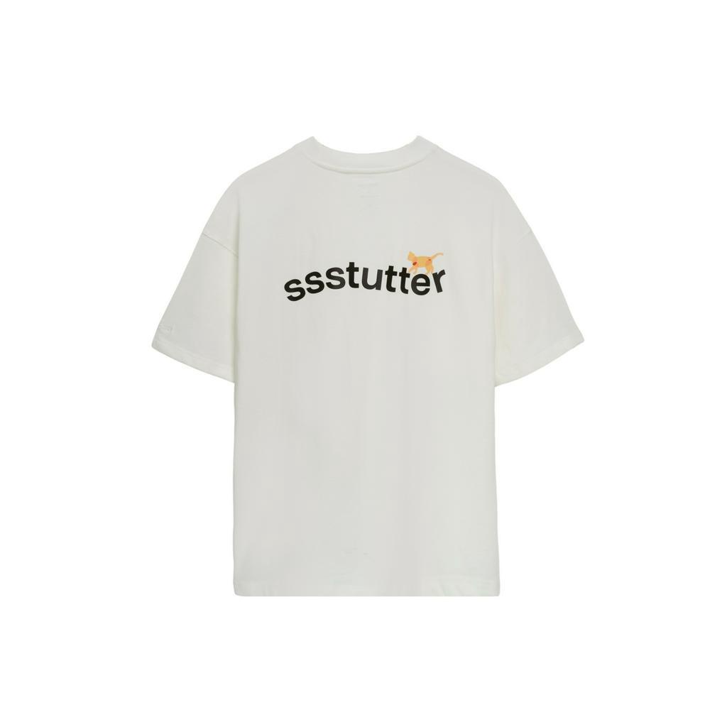 Áo thun cổ tròn in hình nam nữ SSSTUTTER dáng rộng thun cotton 2 chiều ...