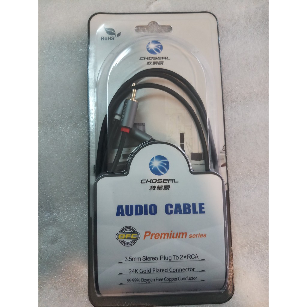 Dây 3.5 ra AV CHOSEAL audio cable | Shopee Việt Nam