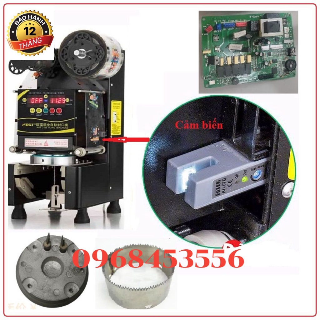 Bảng mạch máy dập cốc tự động Fest Rc95 - Máy dập cốc Fest Rc95 ( Trước ...