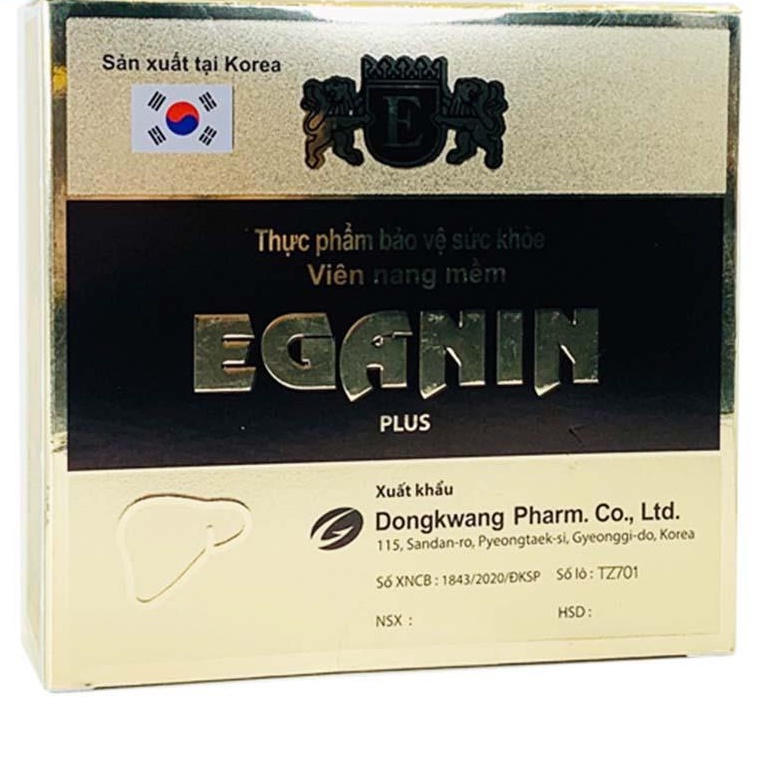 Công dụng và lợi ích của thuốc bổ gan hàn quốc eganin cho sức khỏe gan