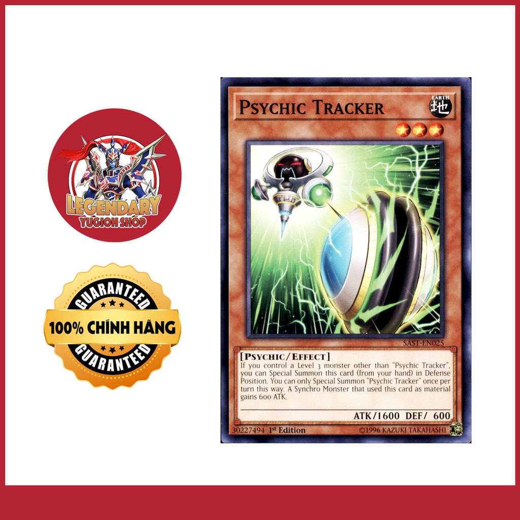 [Thẻ Bài Yugioh Chính Hãng] Psychic Tracker | Shopee Việt Nam