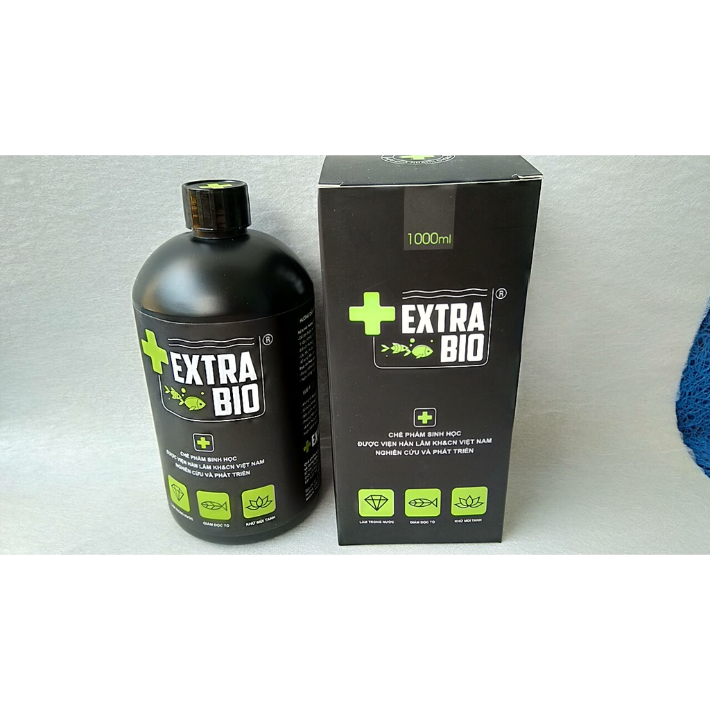 Men vi sinh cao cấp Extra bio chai 1000ml dùng cho hồ cá. | Shopee Việt Nam