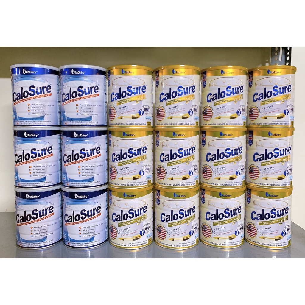 (Combo siêu rẻ) (Chính hãng) Sữa bột Vitadairy Calosure/Calosure Gold ...