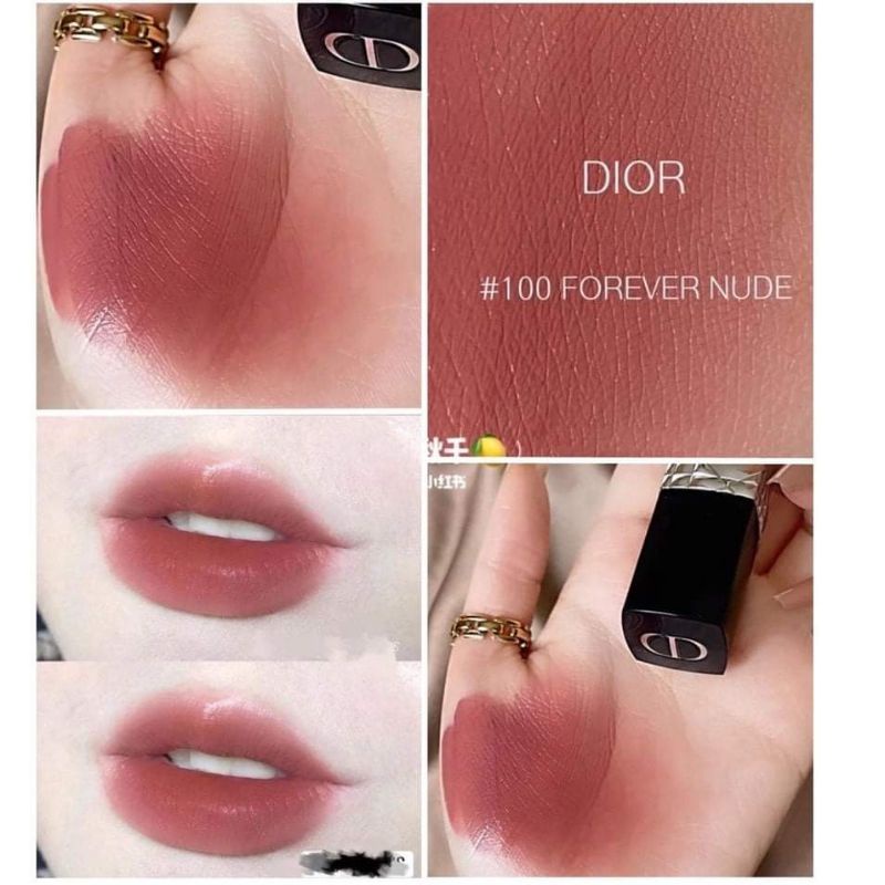 SON KEM DIOR MÀU 200 - TONE HỒNG ĐẤT | Shopee Việt Nam