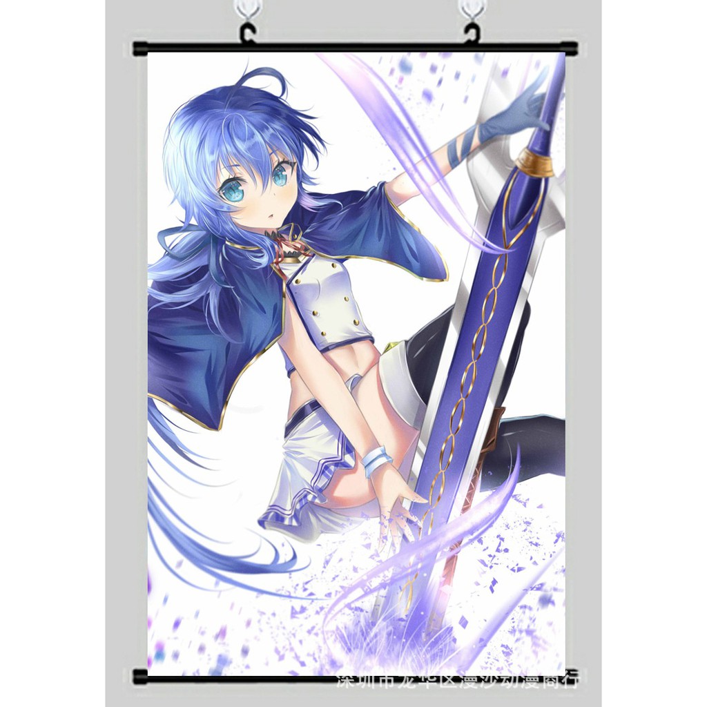 Poster vải anime Rokudenashi Majutsu Koushi to Akashic Records 02 30x45 ...