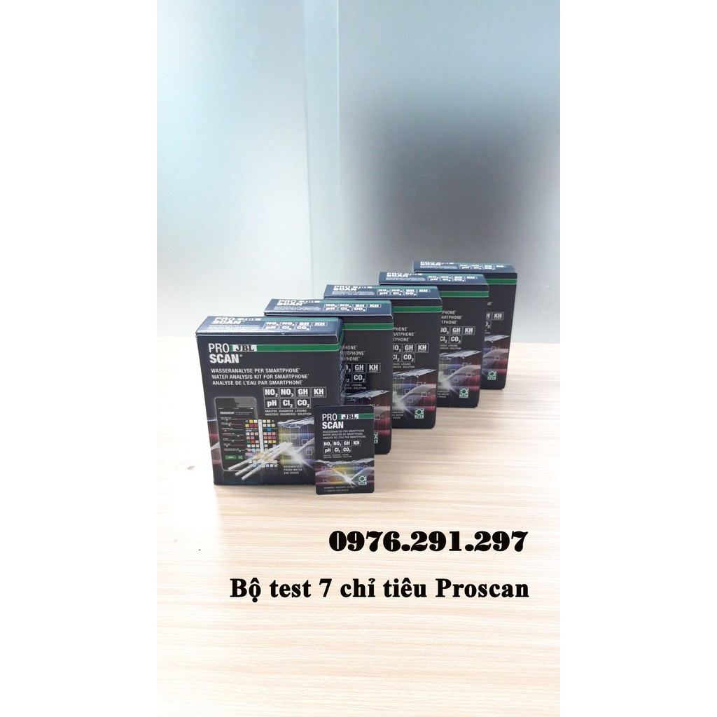 Bộ Test JBL Proscan 7 thông số - Bộ test nước thông minh Smart Phone ...