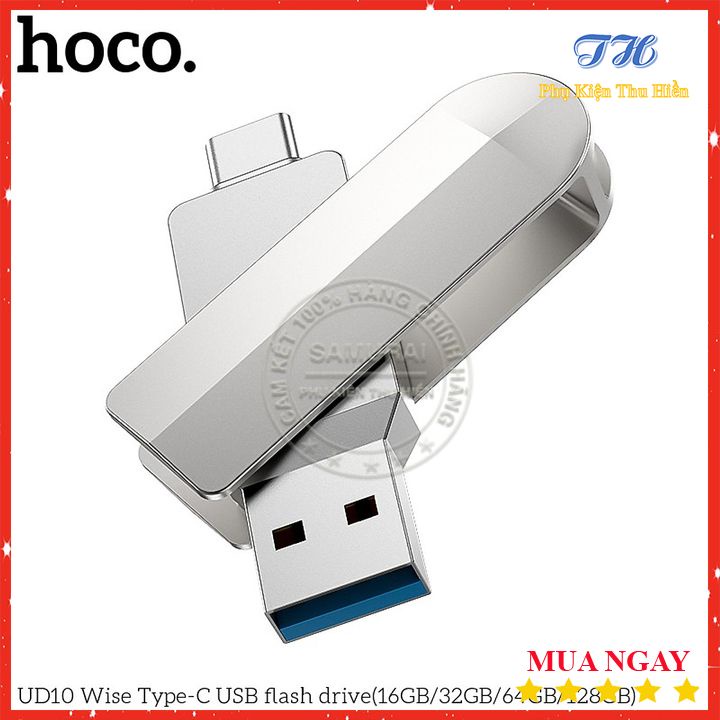 Thiết Bị Lưu Trữ USB Hai Đầu (USB+ Type-C) Hoco UD10 loại 3.0 16/32 ...