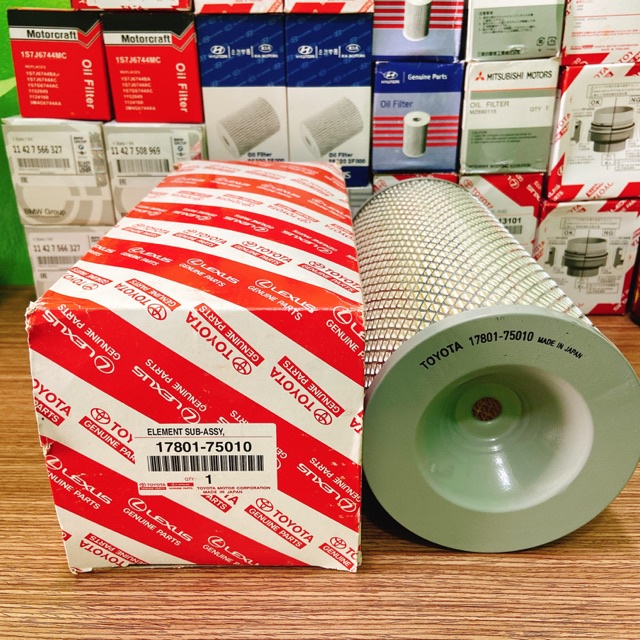 LỌC ĐỘNG CƠ -LỌC ĐIỀU HÒA -LỌC DẦU Toyota Hiace máy xăng (17801-75010 ...