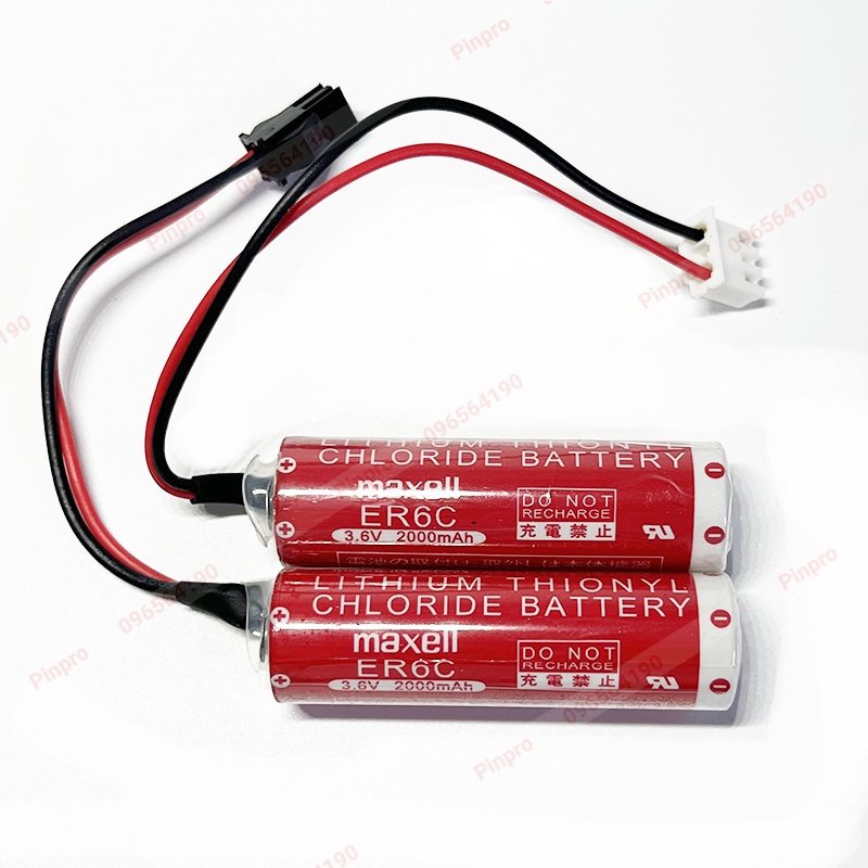 Pin Maxell ER6C 3.6V Mitsubishi FX2N FX1N FX2N-48MT F2-40BL PLC ...