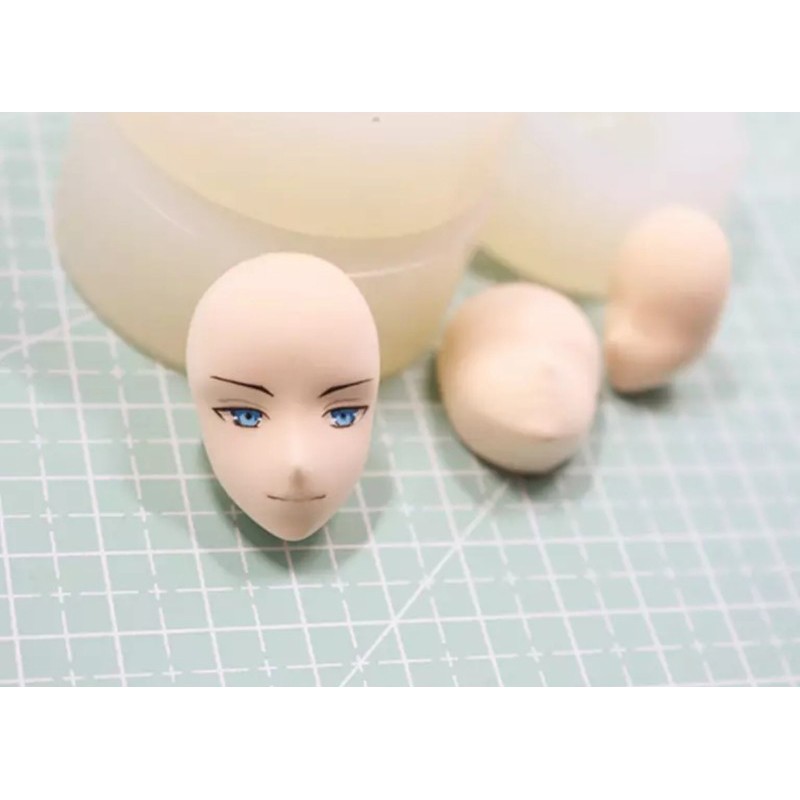 Khuôn silicone nặn đất sét mặt doll chibi bjd nendoroid | Shopee Việt Nam