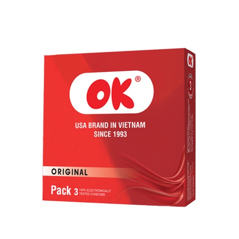 Bao cao su Ok Original - USA Brand in Vietnam since 1993 (Chính hãng ...