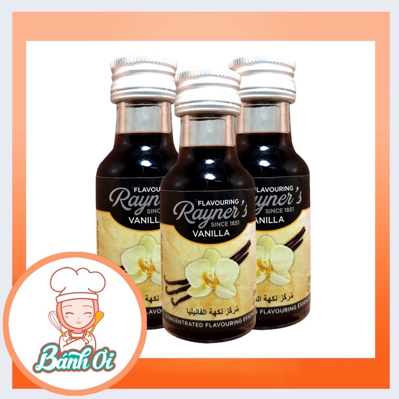Hương Vanilla Rayner’s 28ml, Hương Vani | Shopee Việt Nam