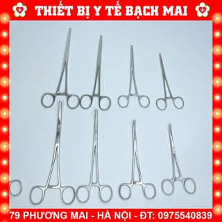 PANH Y TẾ CÁC SIZE (Pen y tế) 12,14,16,18,20cm, Cong Thẳng, Có Mấu ...