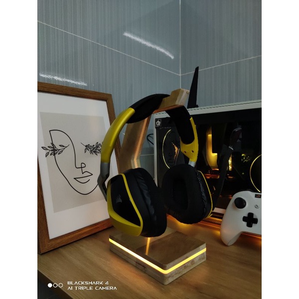 Giá treo tai nghe gỗ thông rgb | Shopee Việt Nam