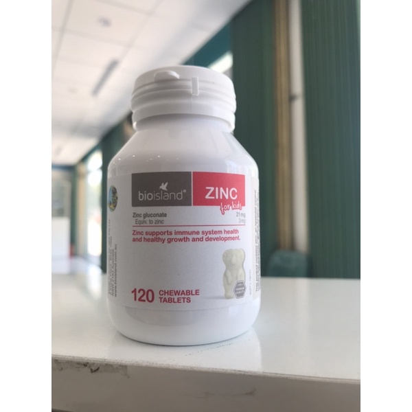 Kẽm Bioisland Zinc 120 viên nhai | Shopee Việt Nam