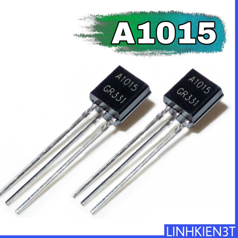 ( Túi 50 con ) Transistor A1015 TO-92 50V 0.5A PNP chính hãng | Shopee ...