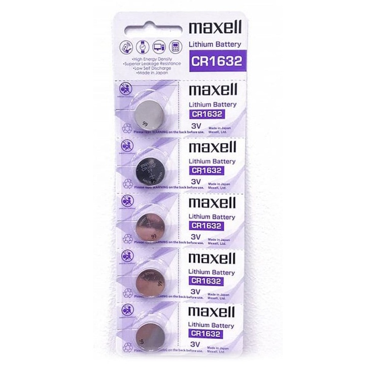 [CHÍNH HÃNG] Pin Maxell CR1632 Lithium 3V - Made In Japan dành cho đồng ...