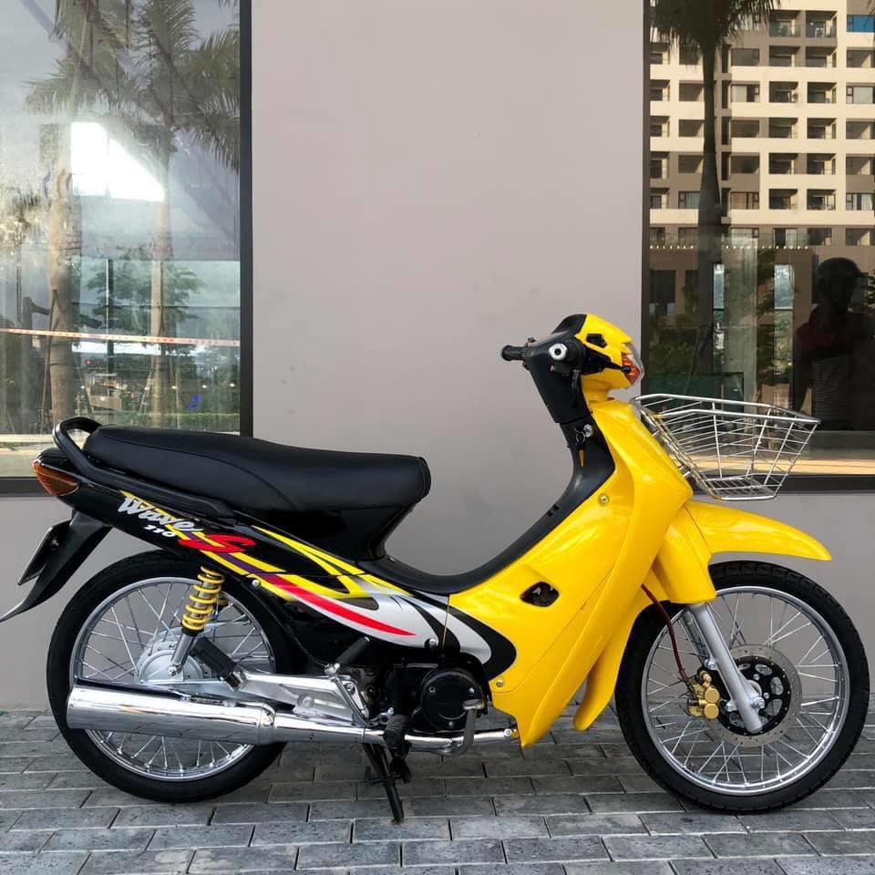 Dàn áo xe Wave 110 -wave thái 1 bóng -w alpha đời 2002 đến 2006 màu ...