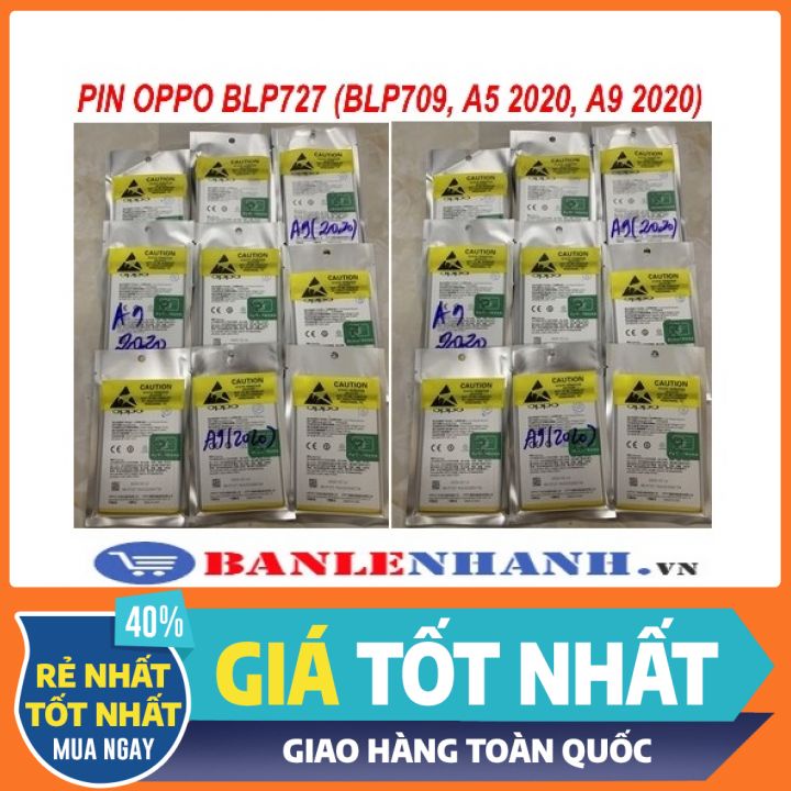PIN OPPO BLP727 (BLP709, A5 2020, A9 2020) | Shopee Việt Nam