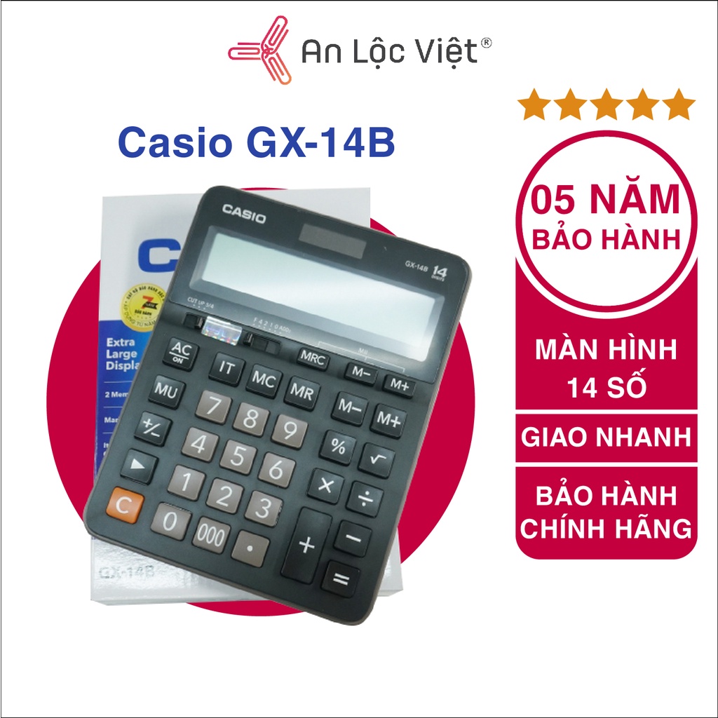 Máy tính Casio GX 14B chính hãng | Shopee Việt Nam
