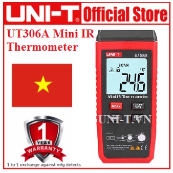 Nhiệt Kế Laser Uni-T UT306A Cầm Tay Đo Nhiệt Độ Bằng Tia Hồng Ngoại Mini Chuyên Dụng (BH 12 ...