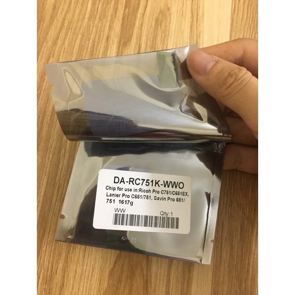 Chíp máy photo Ricoh Pro C751 / C651EX _ Chip Lanier Pro C651 / 751 ...