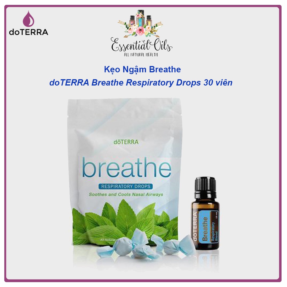 dōTERRA - Kẹo Ngậm Hỗ Trợ Hô Hấp Doterra Breathe Respiratory Drops 30v ...