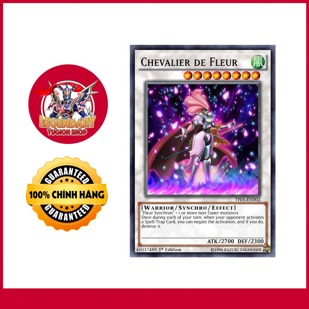 [Thẻ Bài Yugioh Chính Hãng] Chevalier de Fleur | Shopee Việt Nam