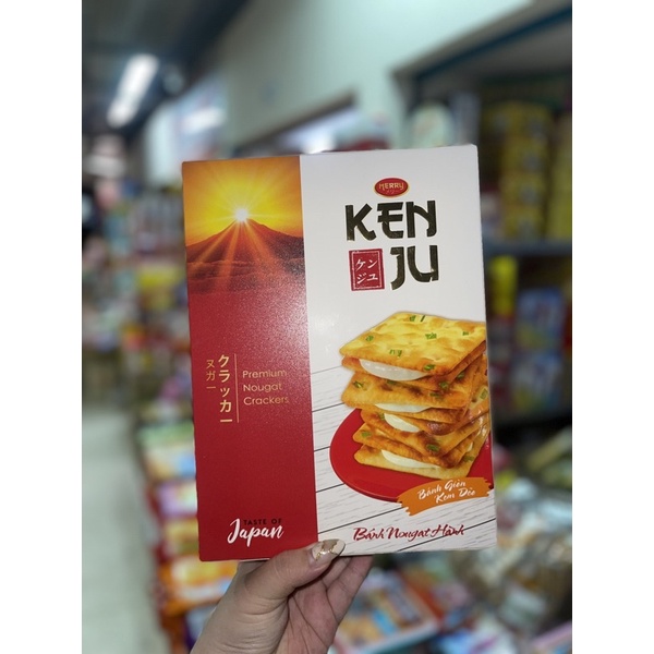 BÁNH KENJU CRACKER VỊ RAU NHÂN KEM DẺO GÓI/ HỘP | Shopee Việt Nam
