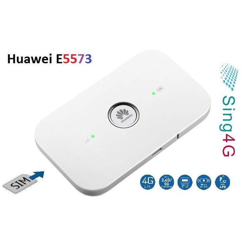 Bộ Phát Wifi 4G Huawei E5573 Or R219h LTE 150Mbps | Shopee Việt Nam