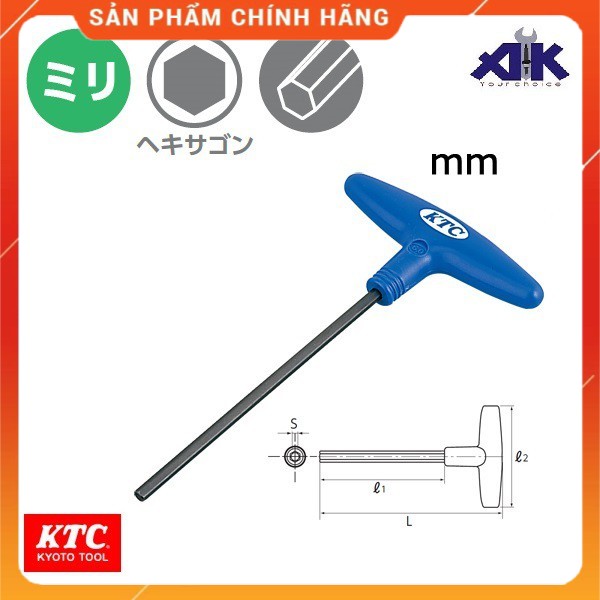 Lục giác chữ T Nhật KTC - Tay vặn chữ T lục giác đủ các cỡ thông dụng HT10-2,..8mm | Shopee Việt Nam