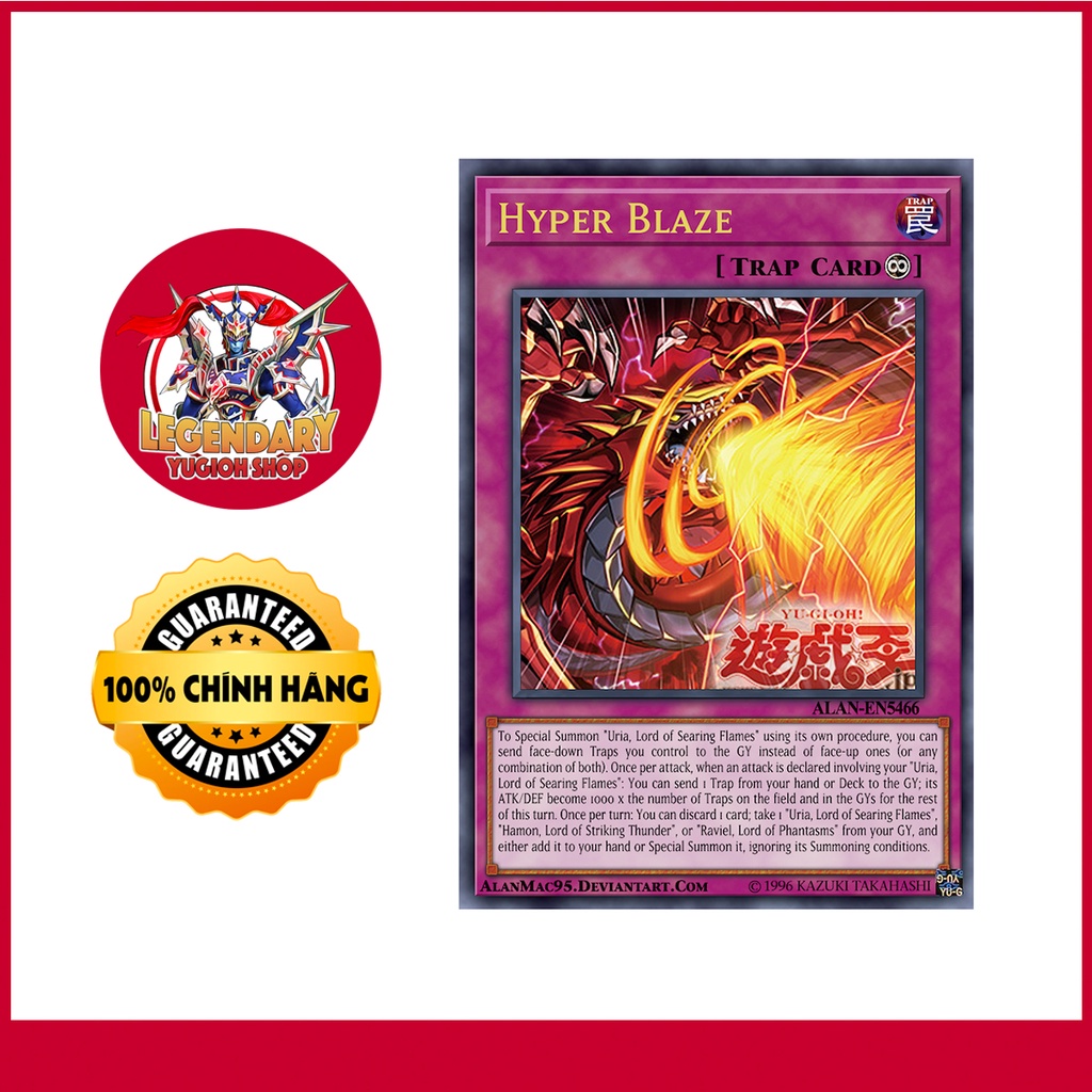 [EN][Thẻ Bài Yugioh Chính Hãng] Hyper Blaze | Shopee Việt Nam