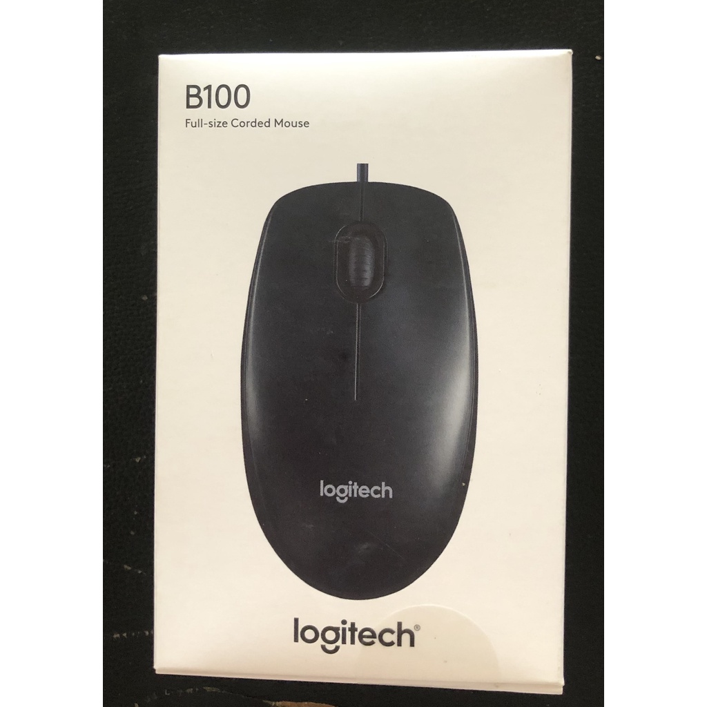 Chuột có dây Logitech B100, chính hãng | Shopee Việt Nam