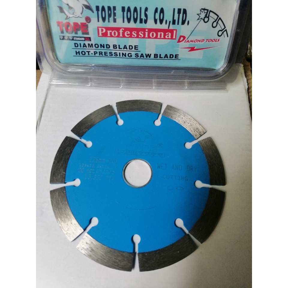 Lưỡi cắt bê tông, tường TOP/TOPE 125mm | Shopee Việt Nam