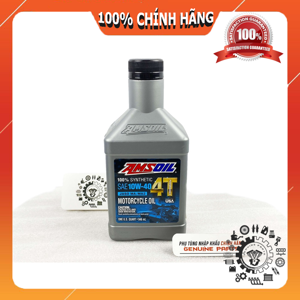 Nhớt Amsoil Performance 4T 10w40 chính hãng | Shopee Việt Nam