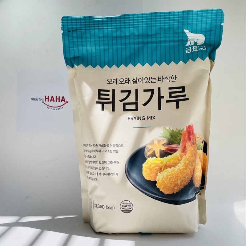 [DATE MỚI] Bột chiên giòn Hàn Quốc cho bé và gia đình GOMPYO FRYING MIX ...