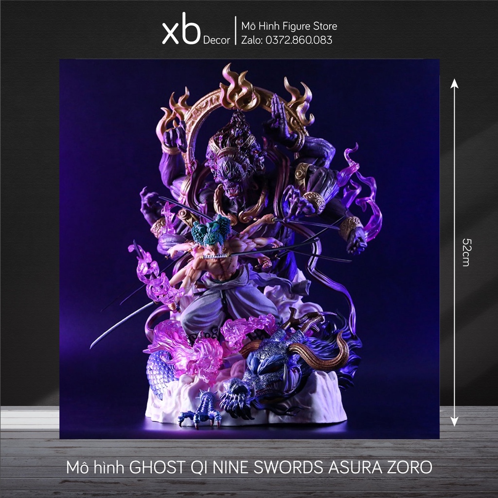 Mô Hình ONE PIECE - Mô hình GHOST QI NINE SWORDS ASURA ZORO 52cm ...