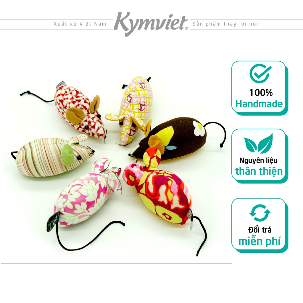 Đồ Chơi Nhồi Bông Hình Chuột Vải Kymviet Craft Cotton [CVC-2207 ...