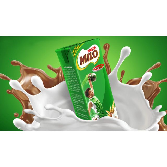 1 hộp lúa mạch uống liền Milo Nestlé hộp 180ml | Shopee Việt Nam