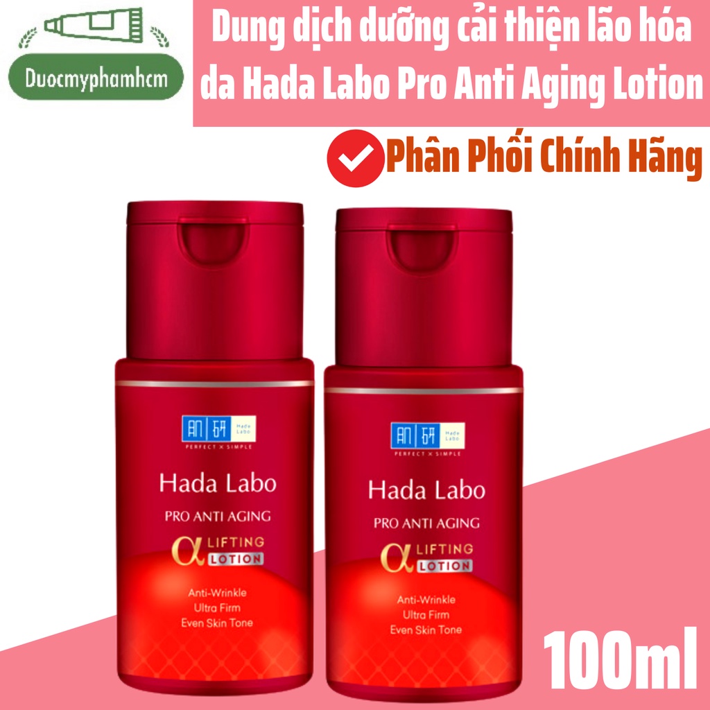 Dung dịch dưỡng chuyên biệt chống lão hóa Hada Labo Pro Anti Aging ...